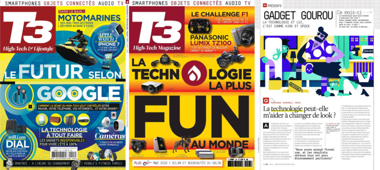 T3 magazine High Tech et Lifestyle pour homme
