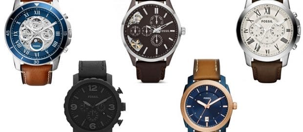 Sélection Montres FOSSIL pour Homme