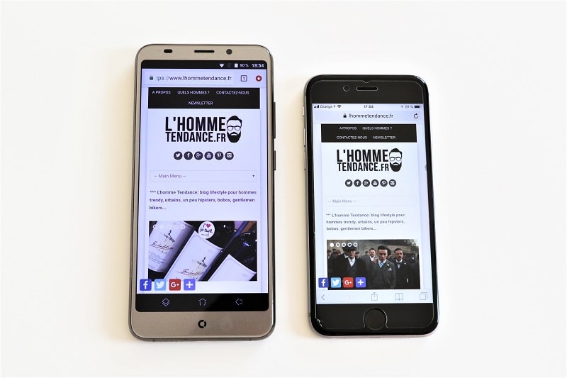 Test du smartphone Echo Horizon Lite