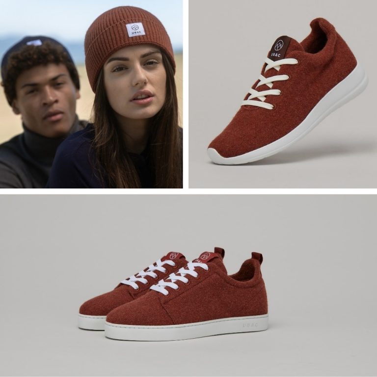 UBAC, baskets éco-responsables en laine et caoutchouc recyclées