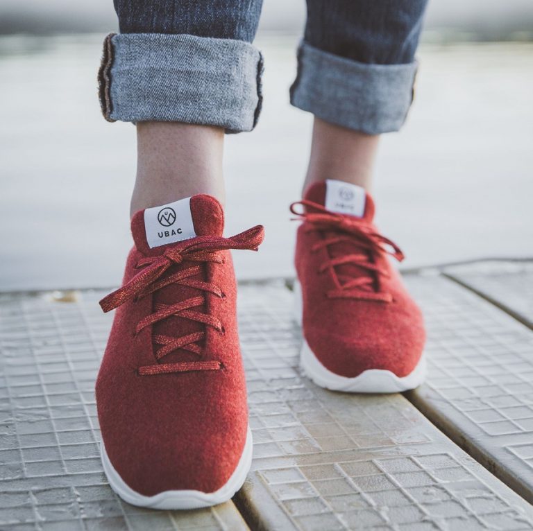 UBAC, baskets éco-responsables en laine et caoutchouc recyclées