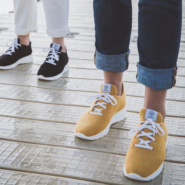 UBAC, baskets éco-responsables en laine et caoutchouc recyclées