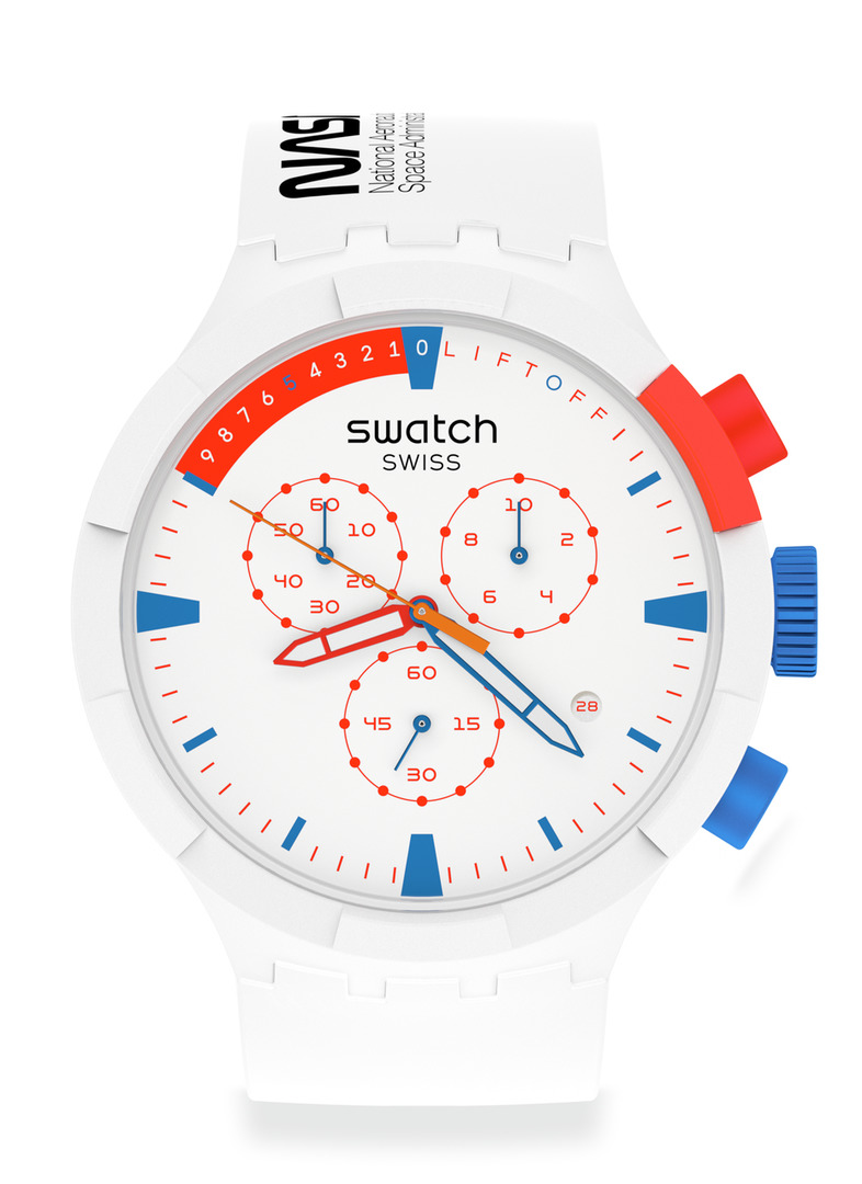 Montres SWATCH inspirée par la NASA et ses combinaisons spatiales