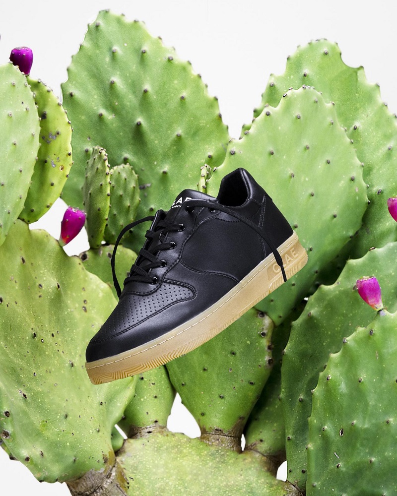 Test de la première sneaker faite à partir de cactus par CLAE